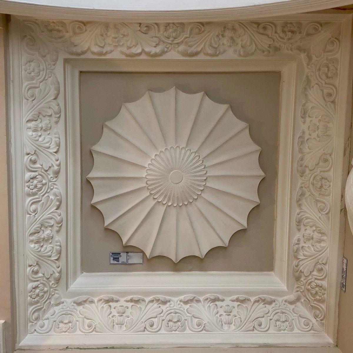 Ceiling Rose 211- Small Adam - Ossett Mouldings Ltd
